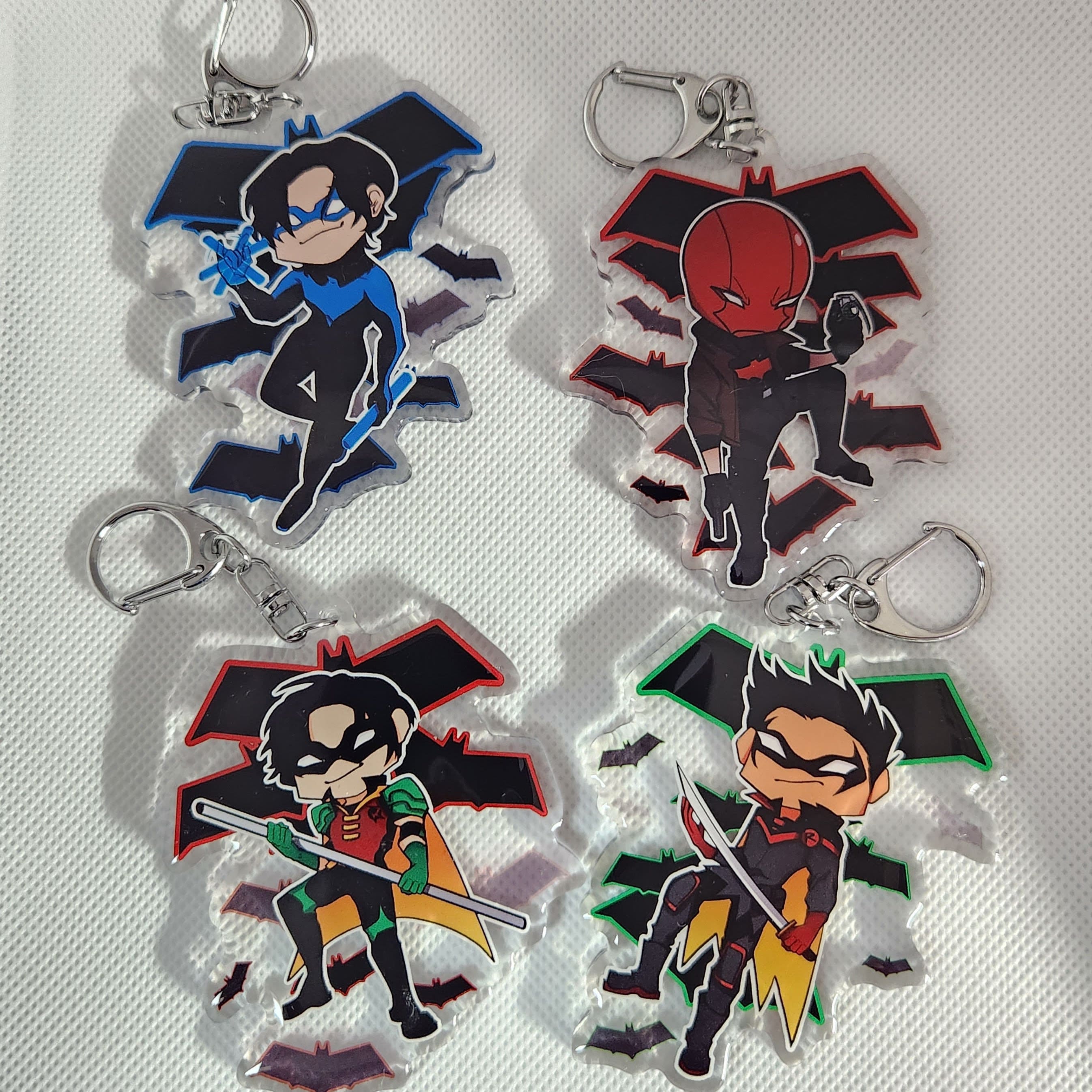 Batboys Robin Charms 3in Epoxy Charms - Etsy