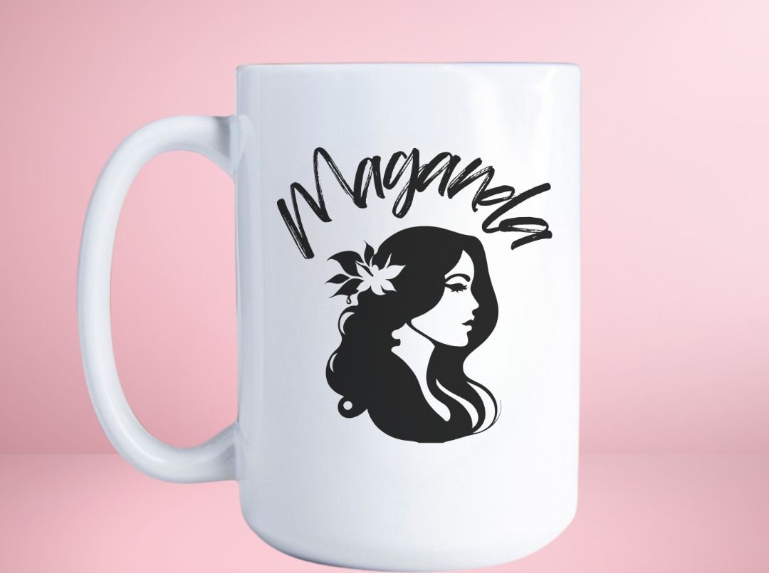 Maganda Mug Motivational Tagalog Mug, Large Pinoy Mug for Birthday ...