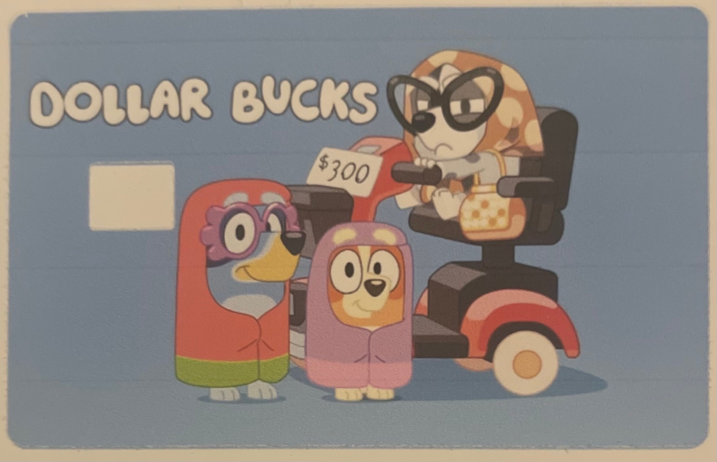 Bluey Credit Card Skin - Etsy UK