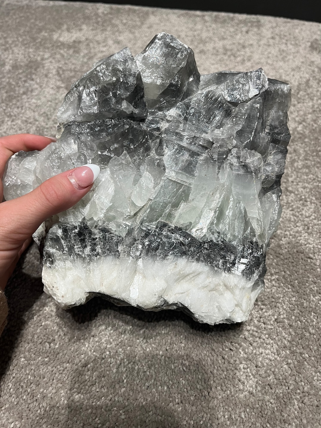 Huge 11 Pound Quarts Crystal Rock Very Rare Find! - Etsy