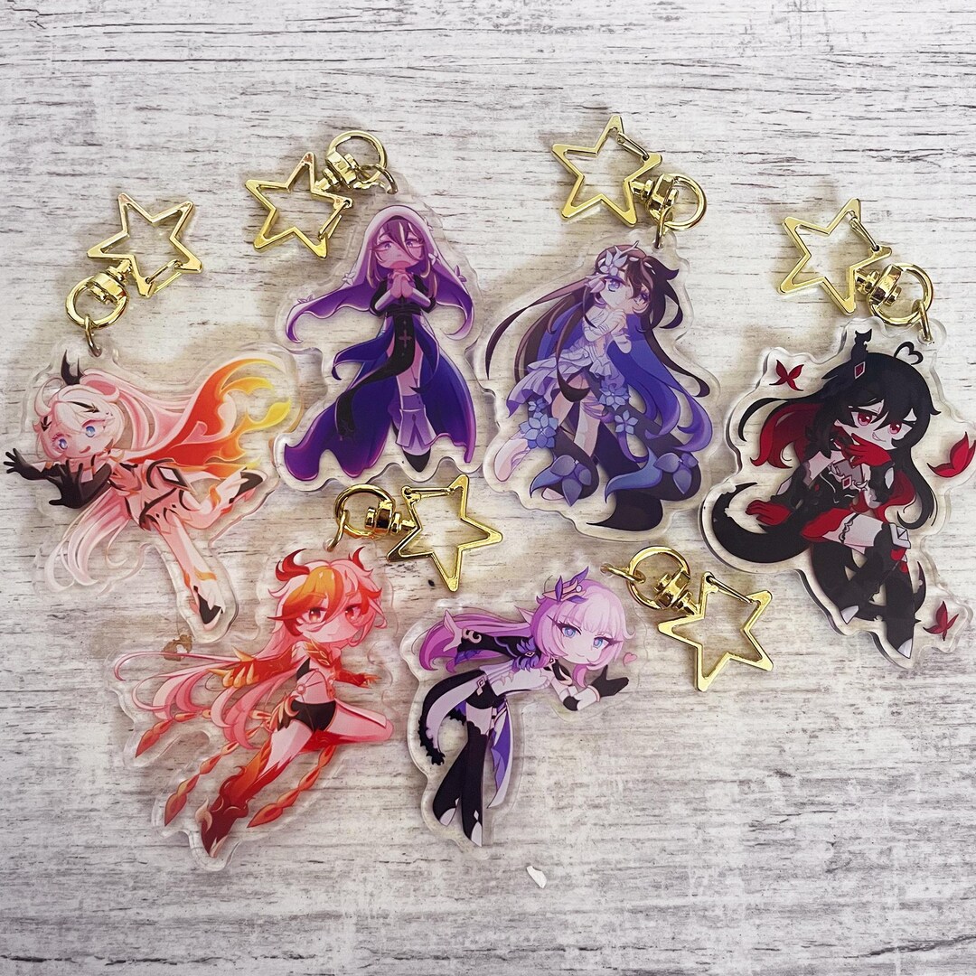 Honkai Impact 3rd Keychains - Etsy