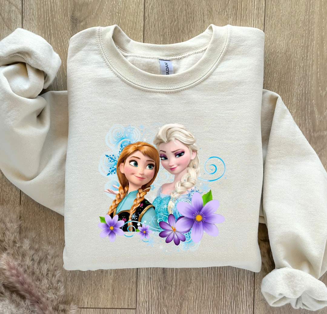 Besties Disney Sweatshirt, Frozen Elsa Anna Friends Sweatshirt ...