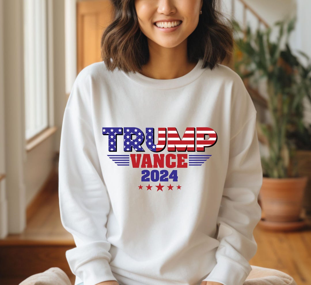 Comfort Colors® President Trump Hoodie, Trump Vance Sweatshirt, Support ...