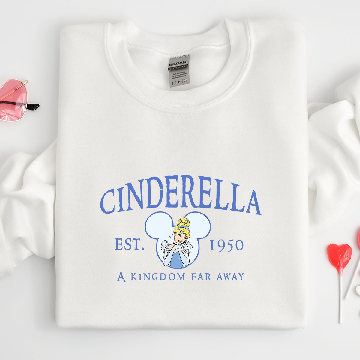 Disney Cinderella and Co 1950 Sweatshirt, Disney Princess Sweatshirt ...