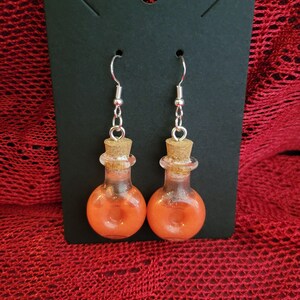 Magical Potion Earrings - Color Changing Potion Jewelry - Handmade ...