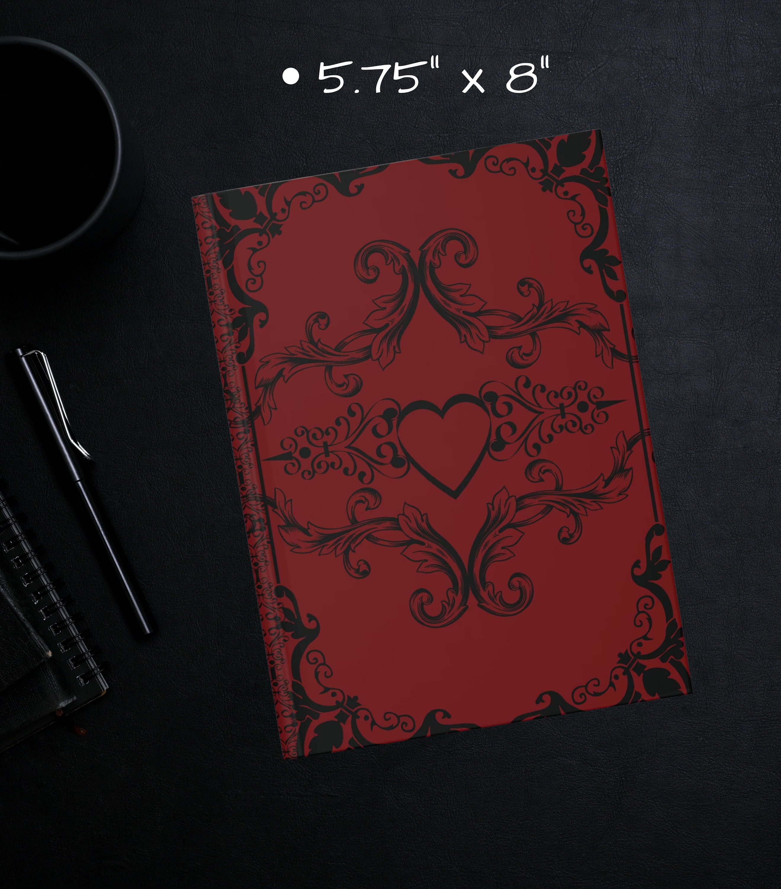 Dark Academia Gothic Design Hardcover Journal Matte - Etsy