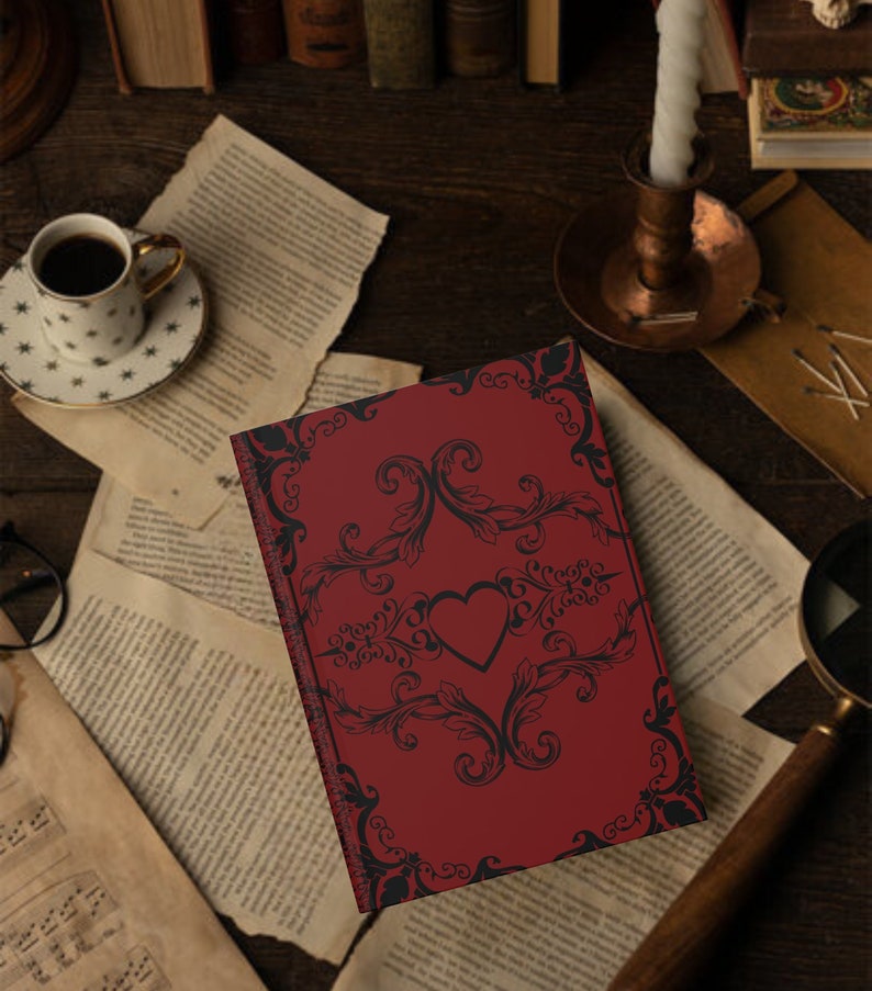 Dark Academia Gothic Design Hardcover Journal Matte - Etsy