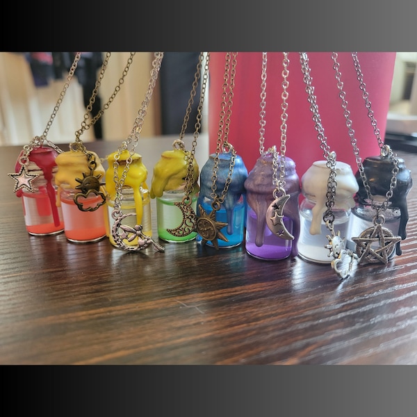 Potion Necklace - Etsy