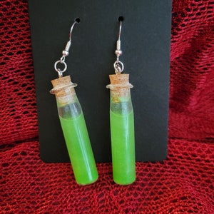 Magical Potion Earrings - Color Changing Potion Jewelry - Handmade ...