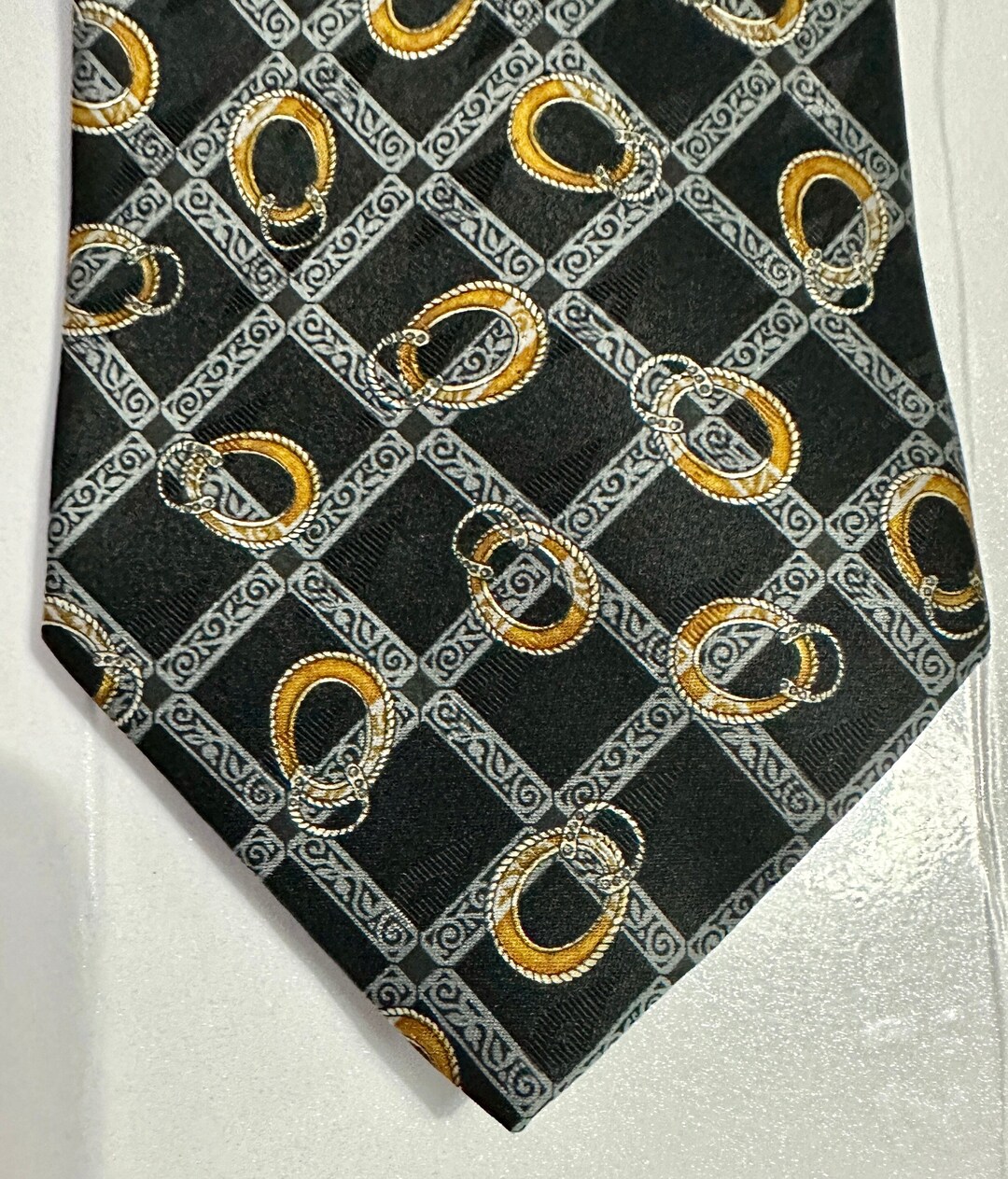 Gents Unworn Stunning Valentino Silk Tie, Smart Stylish, Pre Owned but ...