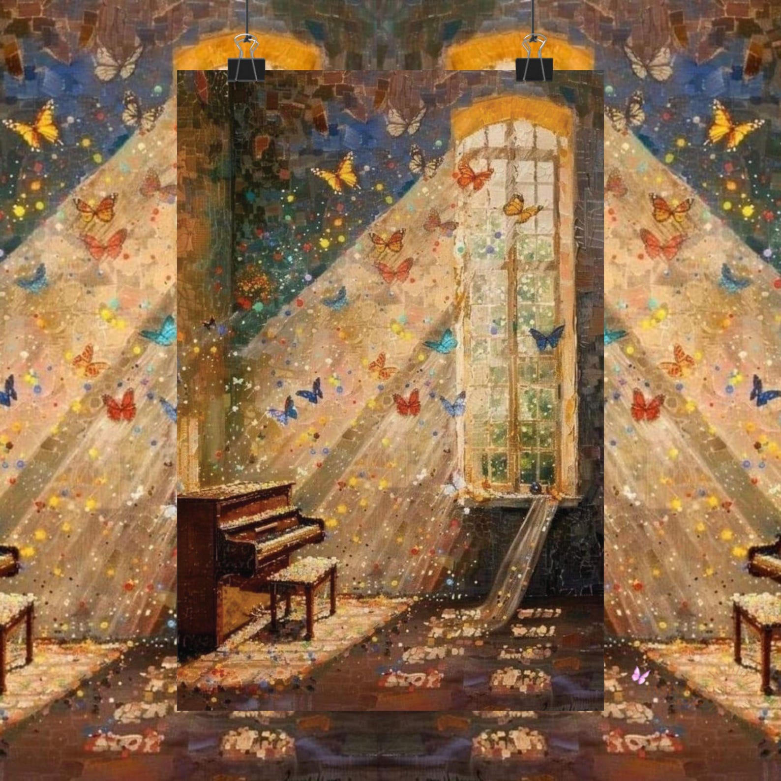 Butterfly Windows Dreamscape Prints - Etsy