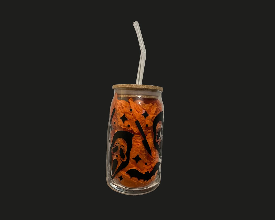 Ghostface Glass Can Scream Ghostface Goth Gift - Etsy