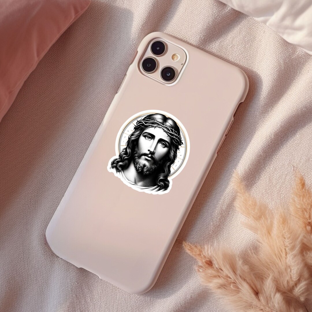 Jesus Sticker Catholic Sticker Jesus Car Sticker, Catholic Icon Sticker ...