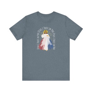 Divine Mercy Shirt, Catholic Tshirt, Catholic Women Tshirt, Catholic ...