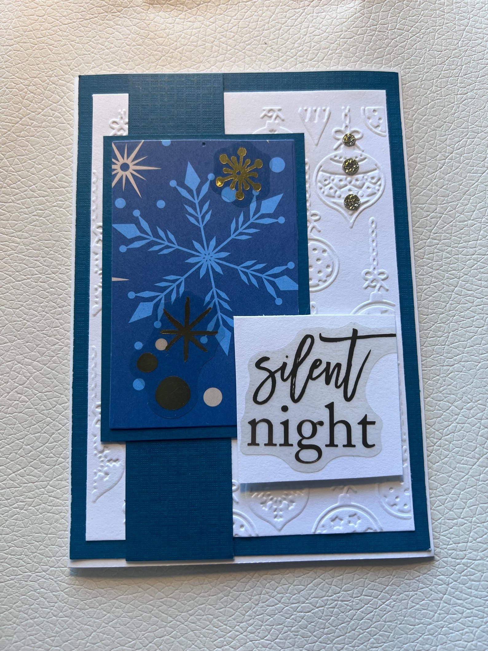 Christmas Card Holiday Card Season Greeting Card Silent Night Card - Etsy