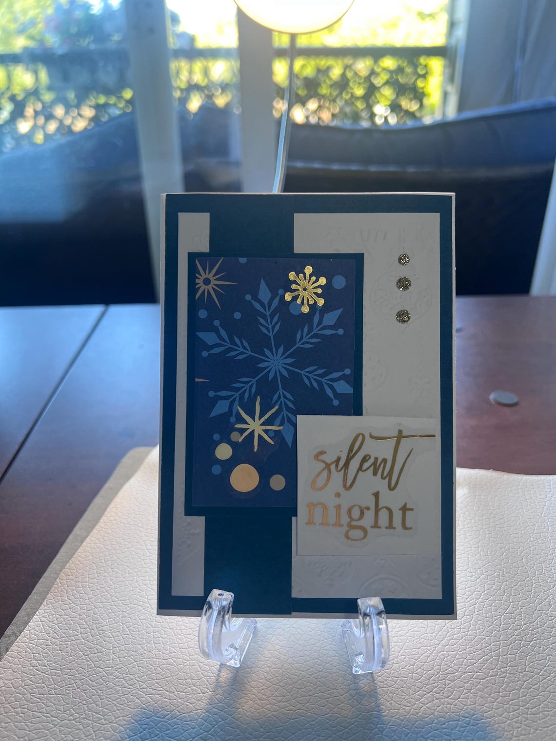 Christmas Card Holiday Card Season Greeting Card Silent Night Card - Etsy