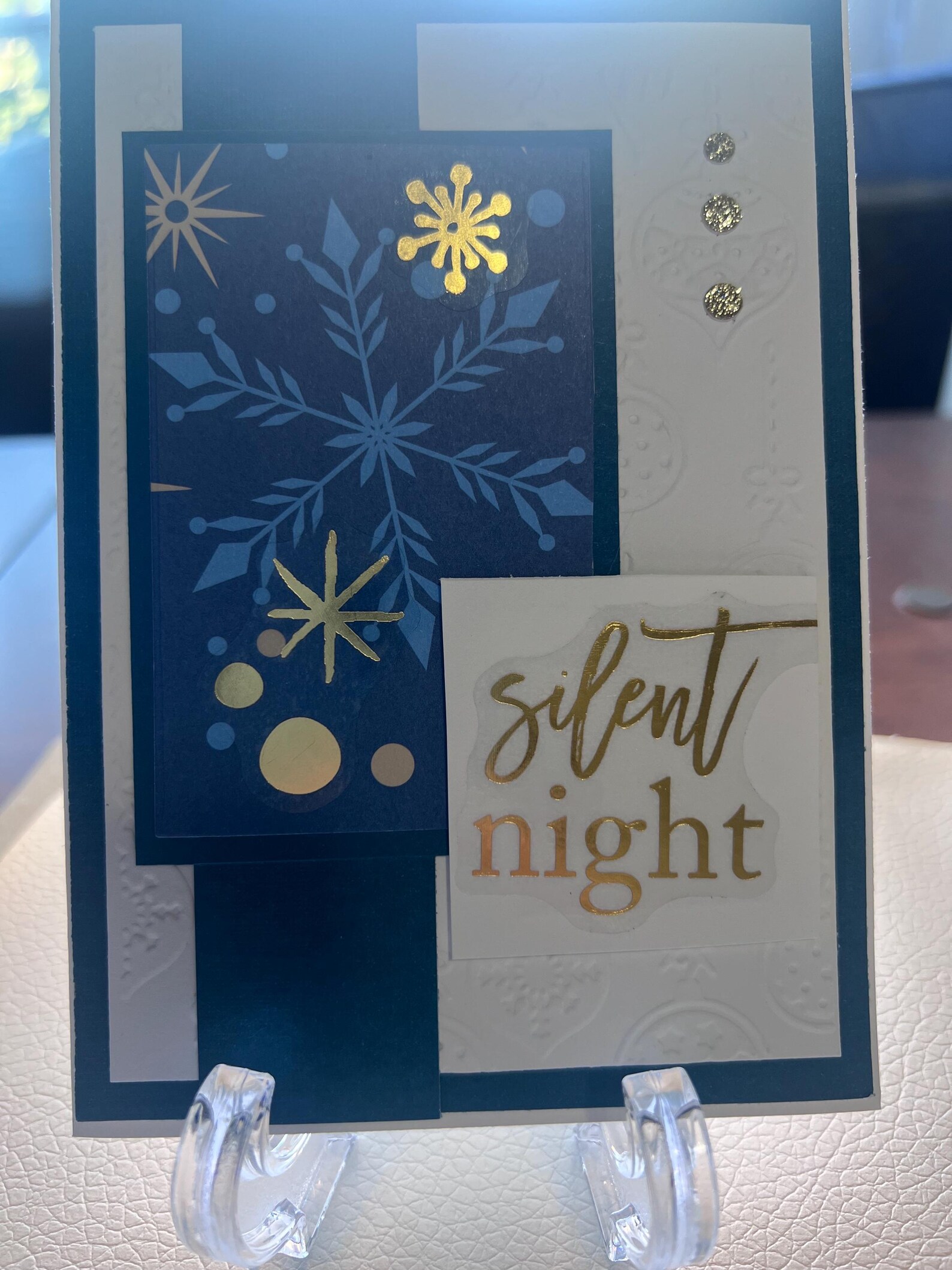 Christmas Card Holiday Card Season Greeting Card Silent Night Card - Etsy