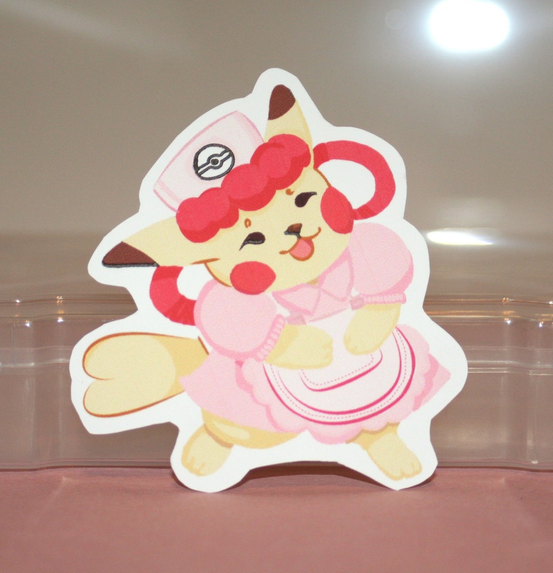 Nurse Joy Pikachu 3in Matte Etsy