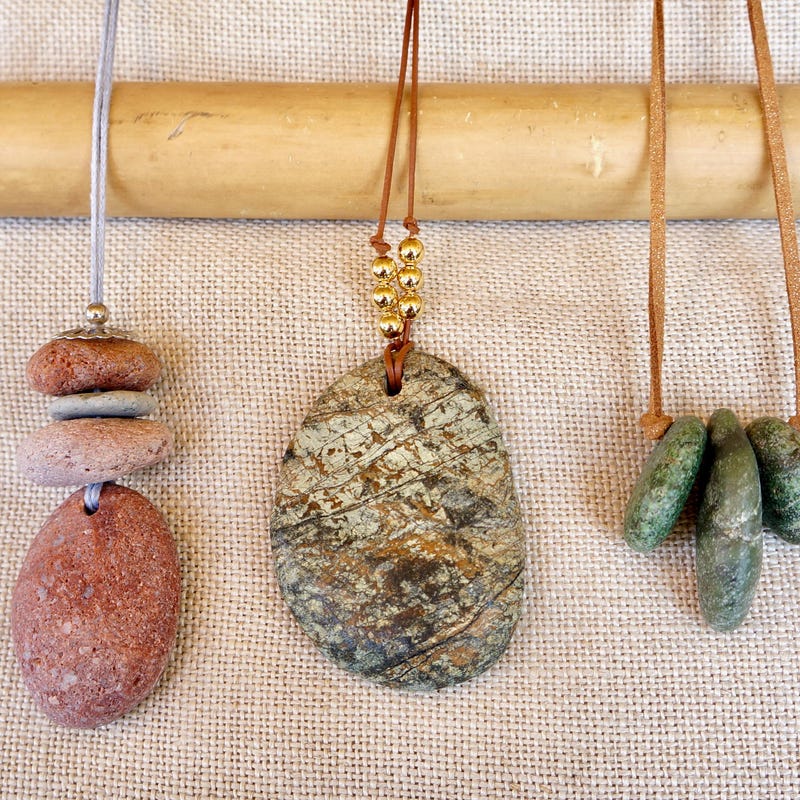 Pebble Jewelry - Etsy