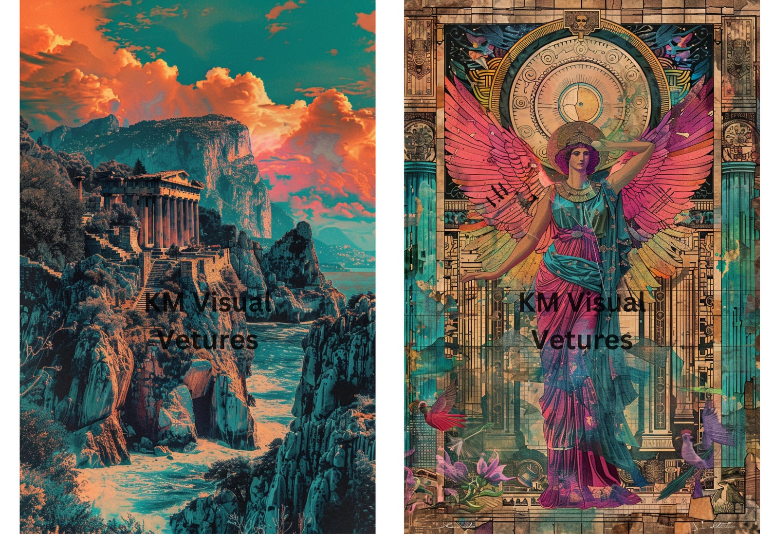Ancient Greek Junk Journal Pages PNG, Printable Journal Kit, Mythology ...