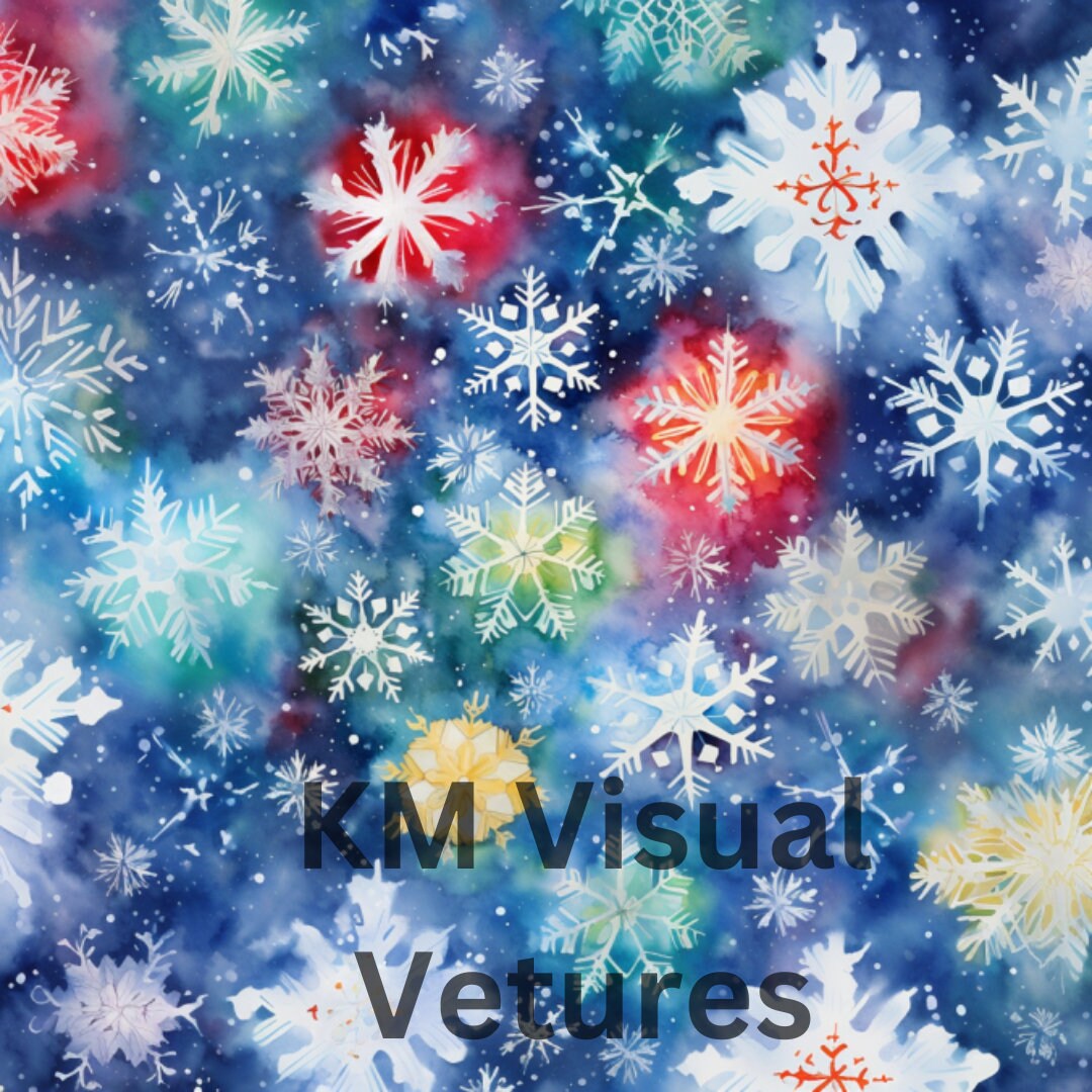 Snowflakes Clipart Digital Paper PNG, Snow Clipart Winter Paper PNG ...