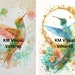13 Pages of Watercolor Hummingbird Journal Pages PNG, A4 Pages ...