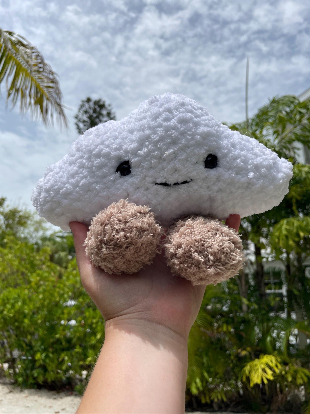 Crochet Cloud Plush, Plushie Cloud, Amuseable Cloud - Etsy