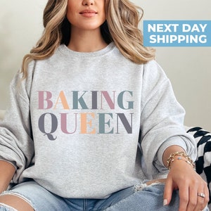 Baking Sweatshirt, Baking Shirts, Baker Gifts, Mama Crewneck, Chef ...