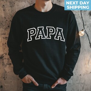 Papa Sweatshirt, Papa Gifts, Grandpa Gift, Papa Shirt, Grandparent ...