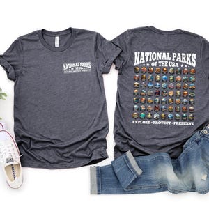 National Parks Shirt US National Park Gifts National Parks Camping Gift ...
