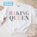Baking Sweatshirt, Baking Shirts, Baker Gifts, Mama Crewneck, Chef ...