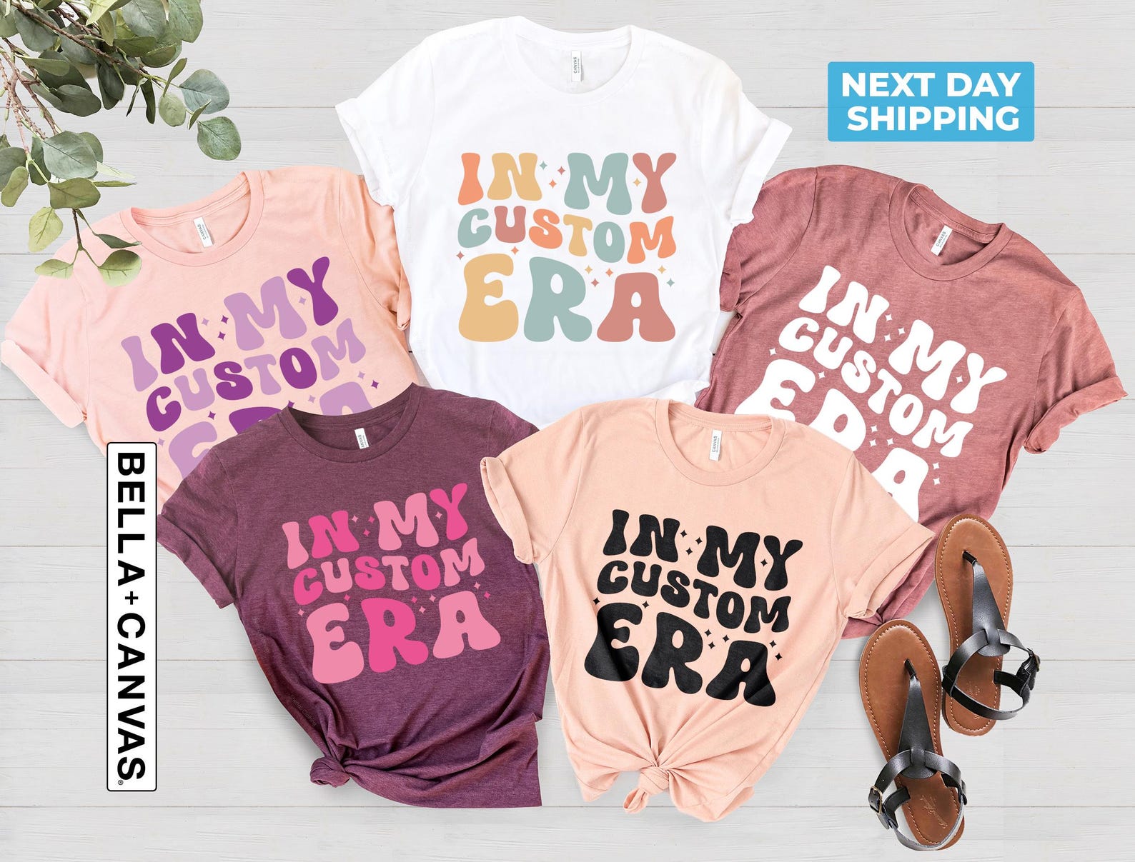 In My Custom Era Shirts, Custom Text Era Shirt, Mama Gift Shirts, Retro ...