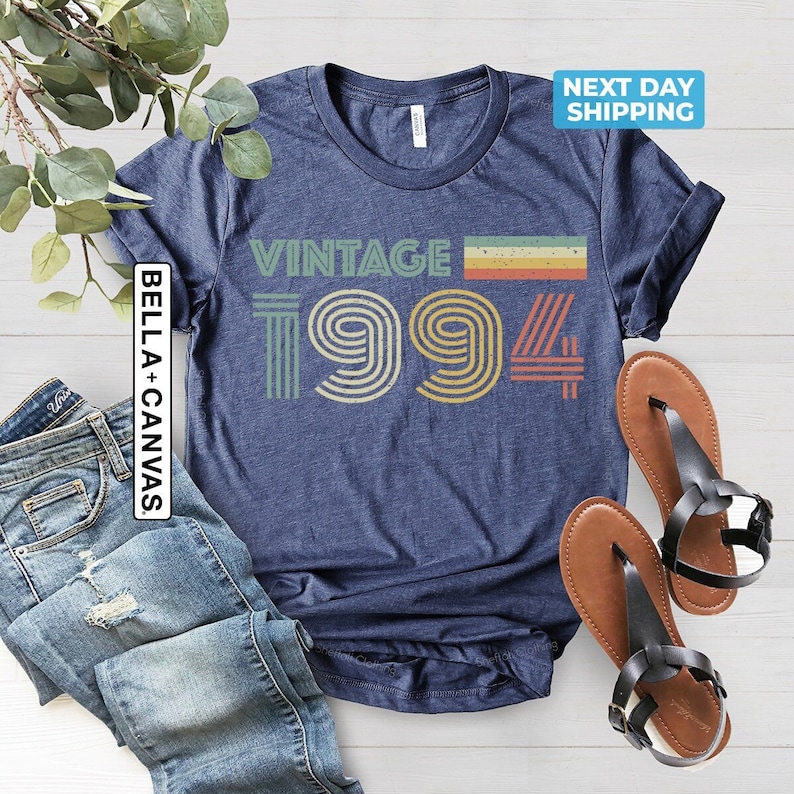 Vintage 1994 Retro Style 31st Birthday T Shirt, 31st Birthday Gift Idea ...