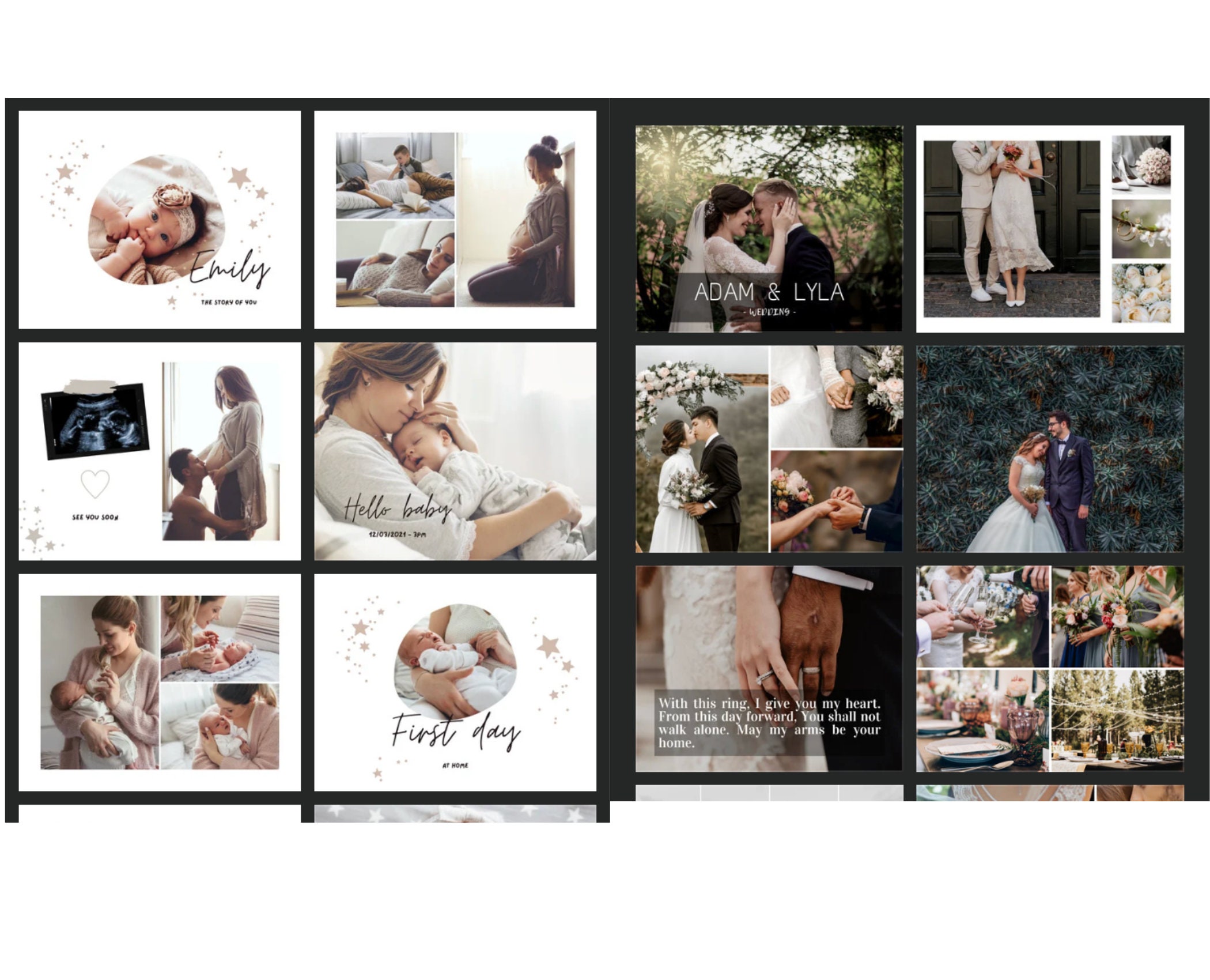 Custom Printable Photobook Albumprintable Memorable - Etsy