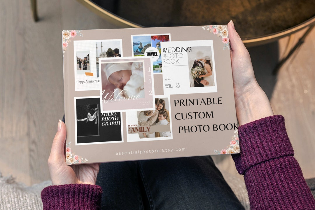 Custom Printable Photobook Albumprintable Memorable - Etsy