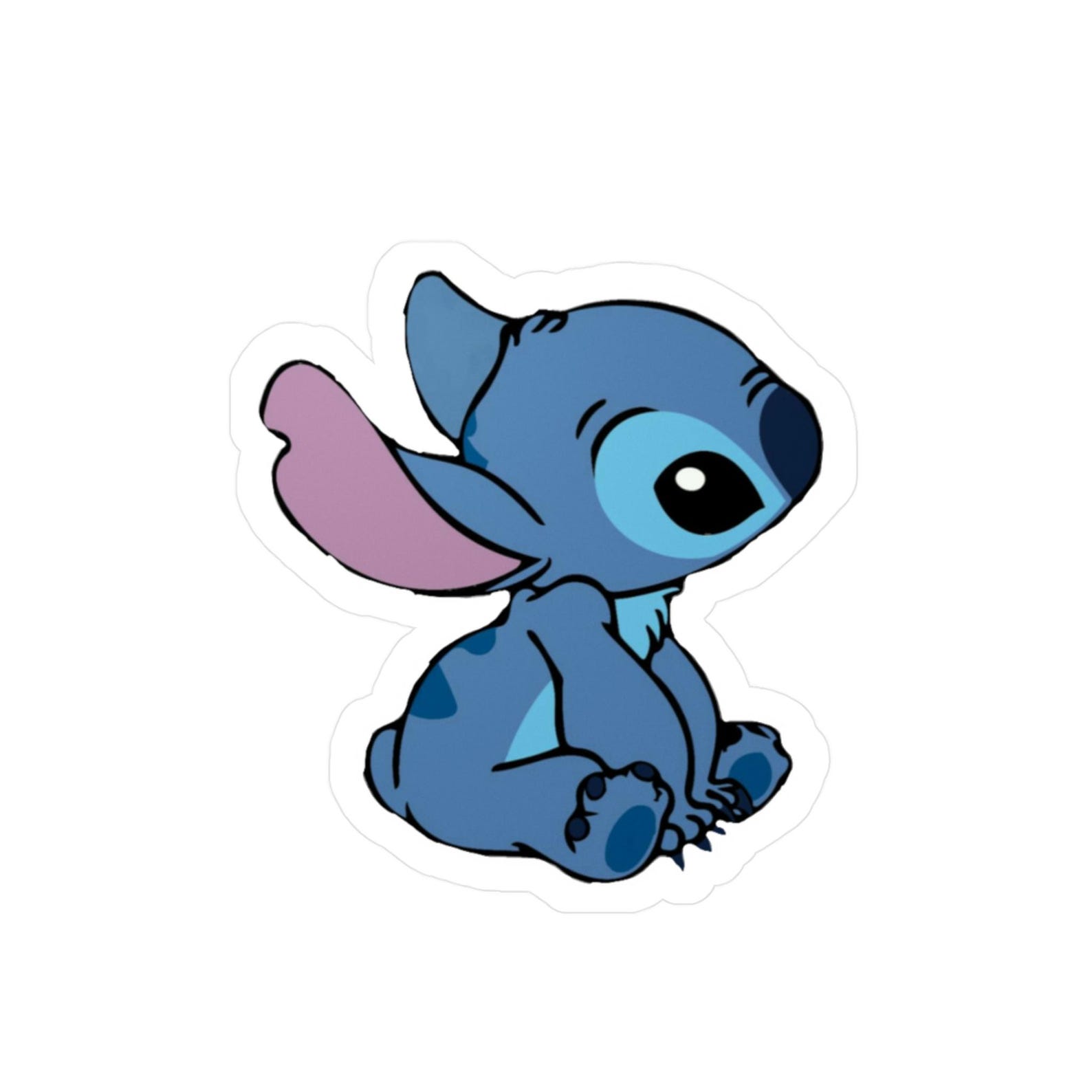 Stitch Vinyl Sticker - Etsy