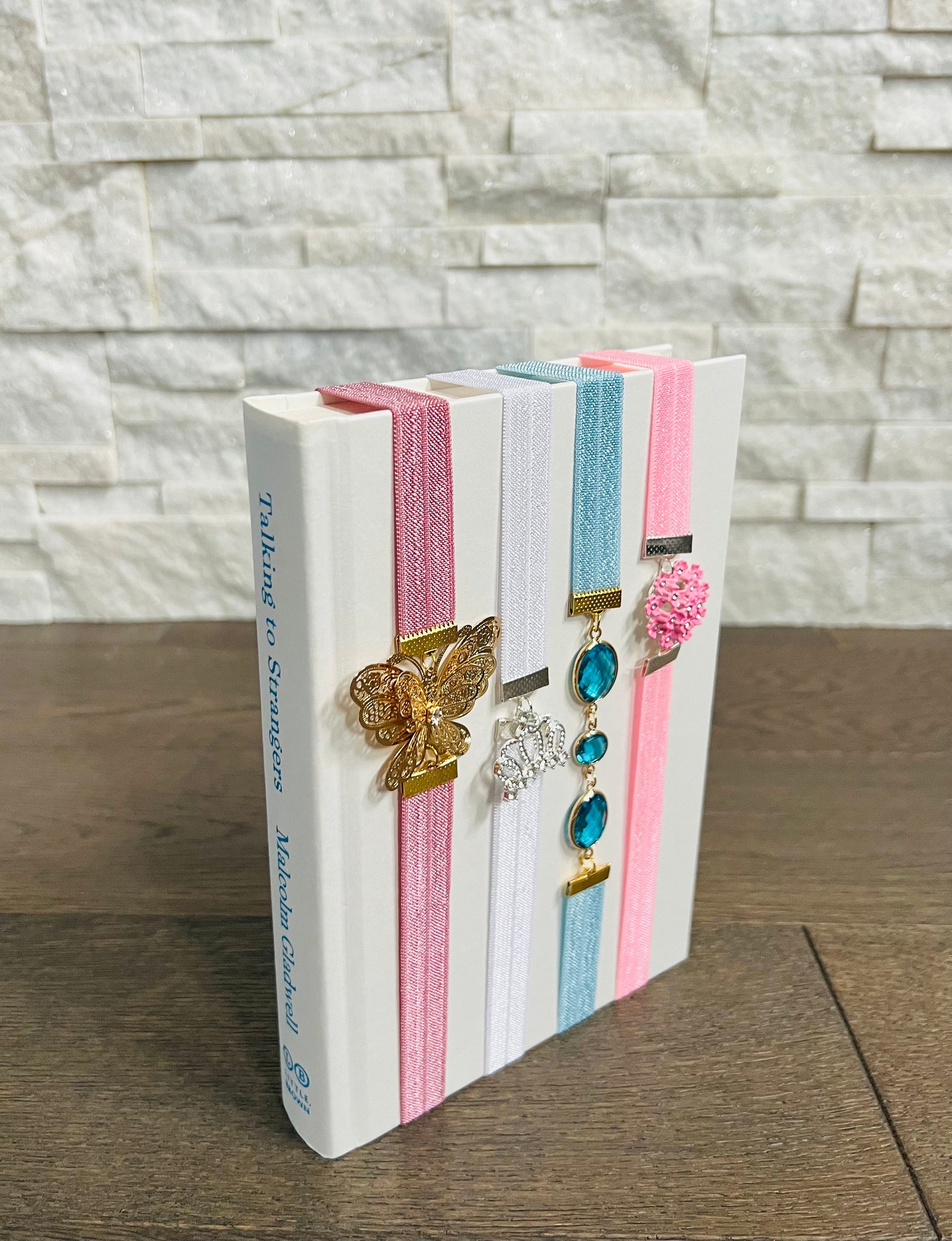 Elastic Ribbon Handcrafted Bookmarks - Etsy