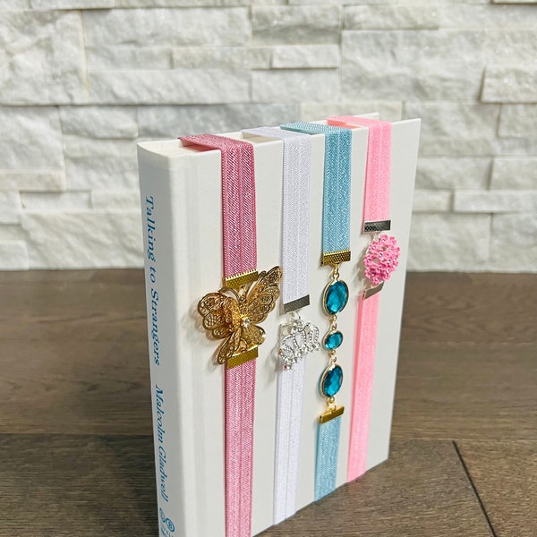 Elastic Bookmark - Etsy