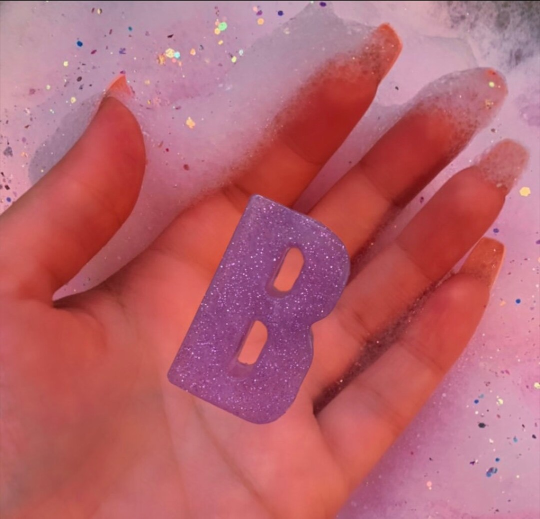 Letter Soap Bar - Etsy