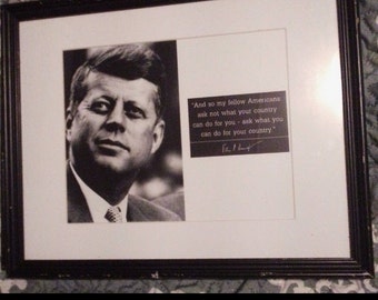 JOHN F. KENNEDY GLOSSY Poster Picture Photo President Jfk - Etsy
