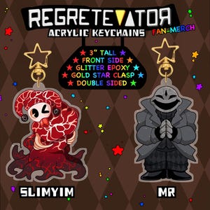 SERIES 3 REGRETEVATOR - Keychains: Fleshcousin, Jeremy, Reddy ...