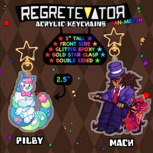 SERIES 2 REGRETEVATOR - Keychains: Wallter, Mark, Lampert, Spud, Dr ...