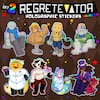 REGRETEVATOR - Stickers: Bive, Split, Pest, Poob, Party Noob ...