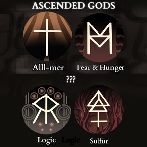 Fear and Hunger God Symbol Pinback Buttons - Pins, Badges - Etsy