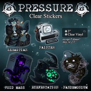 Pressure - Stickers: Sebastian Solace, Painter, Void Locker ...