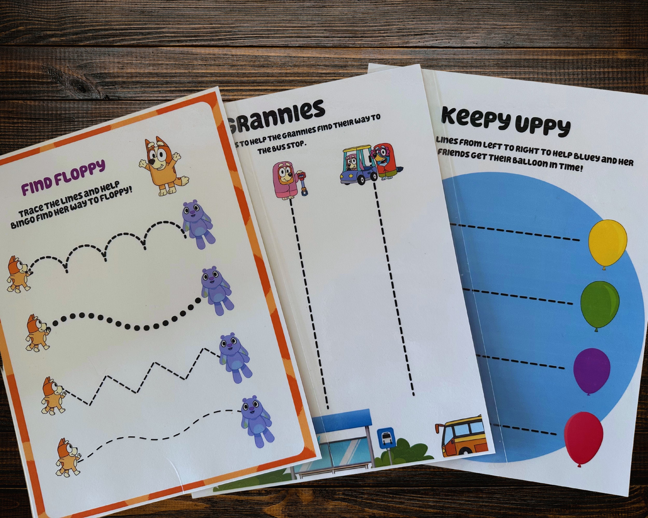 Bluey Activity Book. Printable Preschool & Toddler Learning - Etsy ...