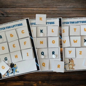 Bluey Activity Book. Printable Preschool & Toddler Learning Binder ...