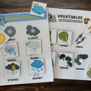 Bluey Activity Book. Printable Preschool & Toddler Learning Binder ...