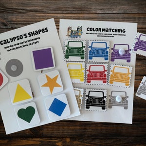 Bluey Activity Book. Printable Preschool & Toddler Learning Binder ...