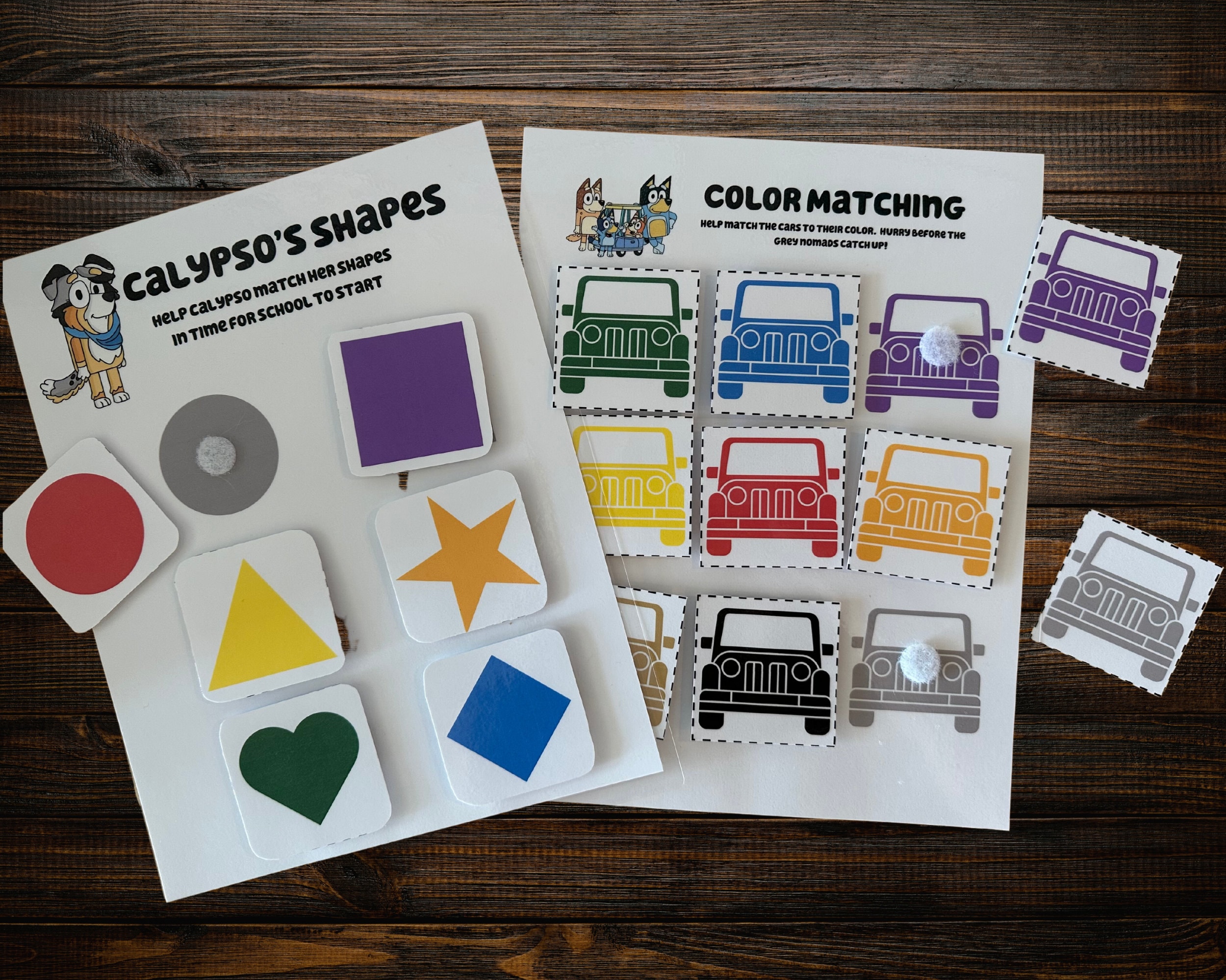 Bluey Activity Book. Printable Preschool & Toddler Learning Binder ...